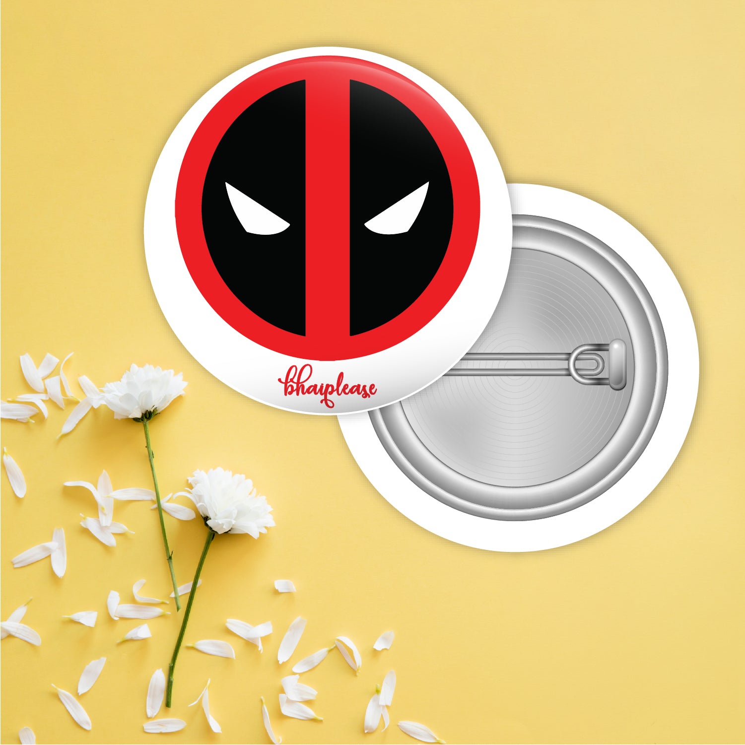 Deadpool Pin Badge – Bhai Please India