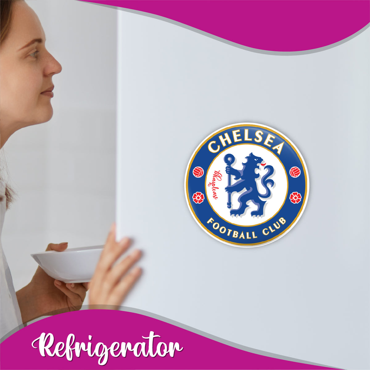 Chelsea Round Fridge magnet – Bhai Please India
